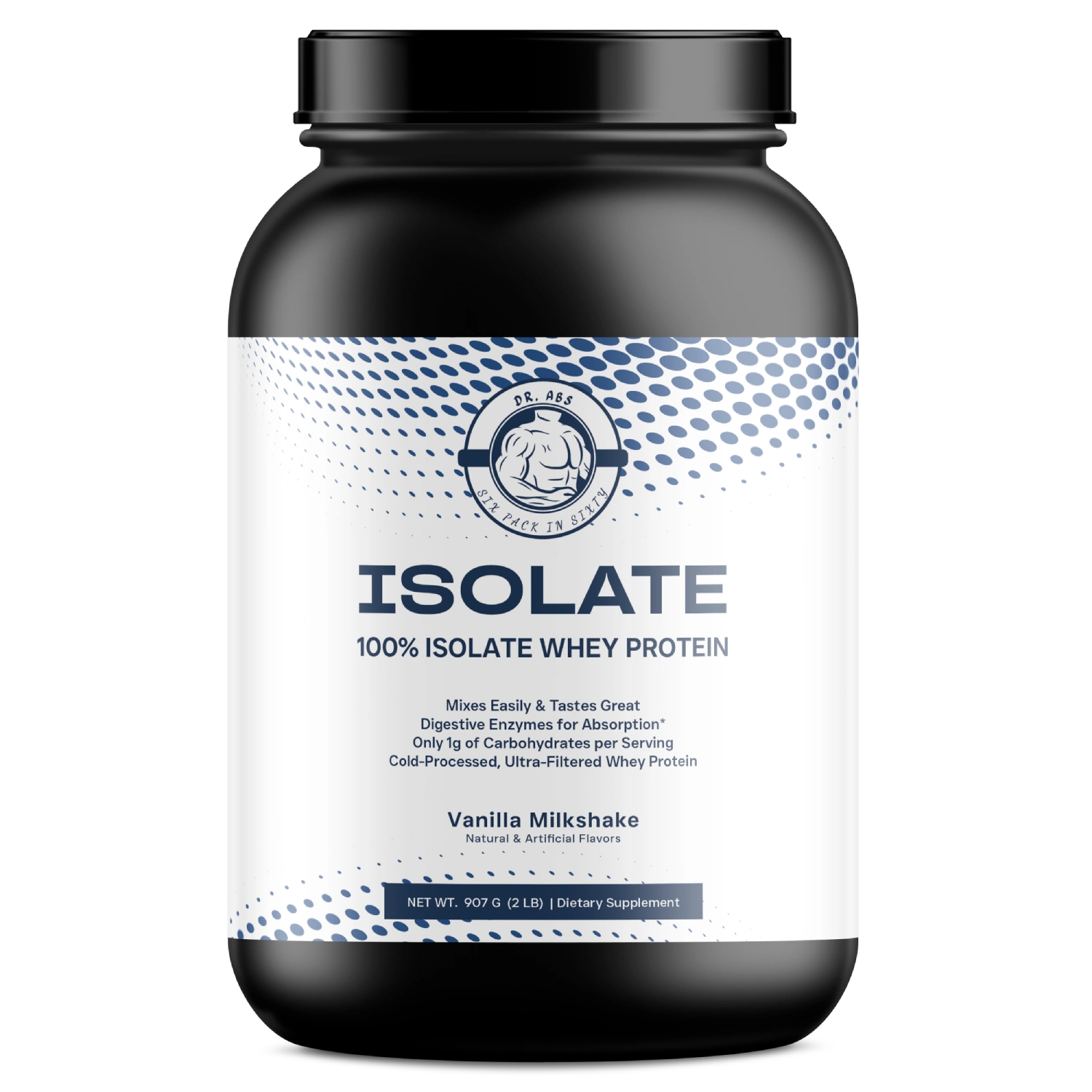 100% Whey Isolate (Vanilla) – Dr-Abs